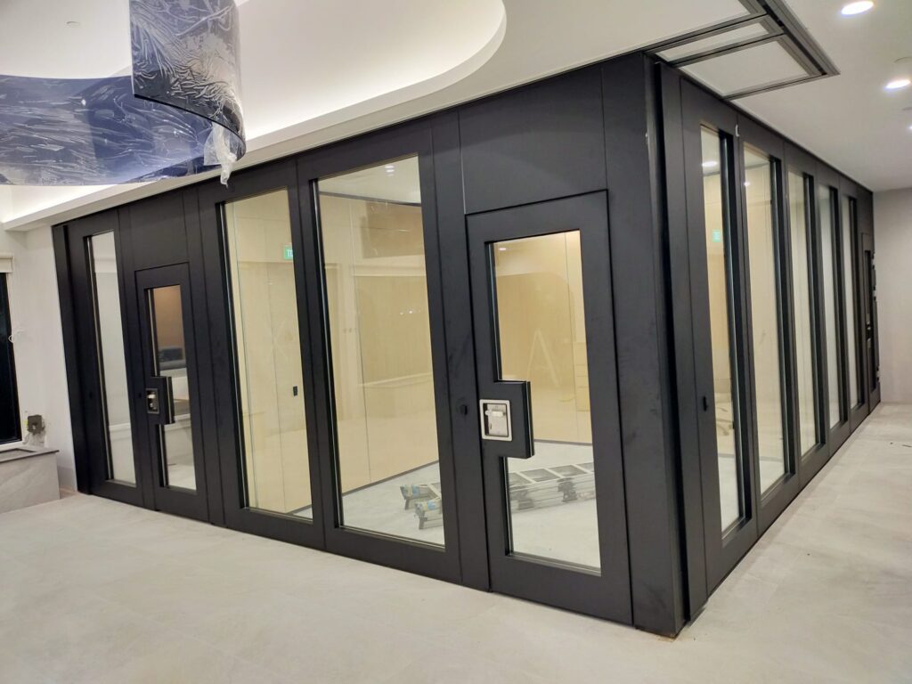 GLAZED OPERABLE WALL – Operable Wall Singapore, Movable Wall Partition ...