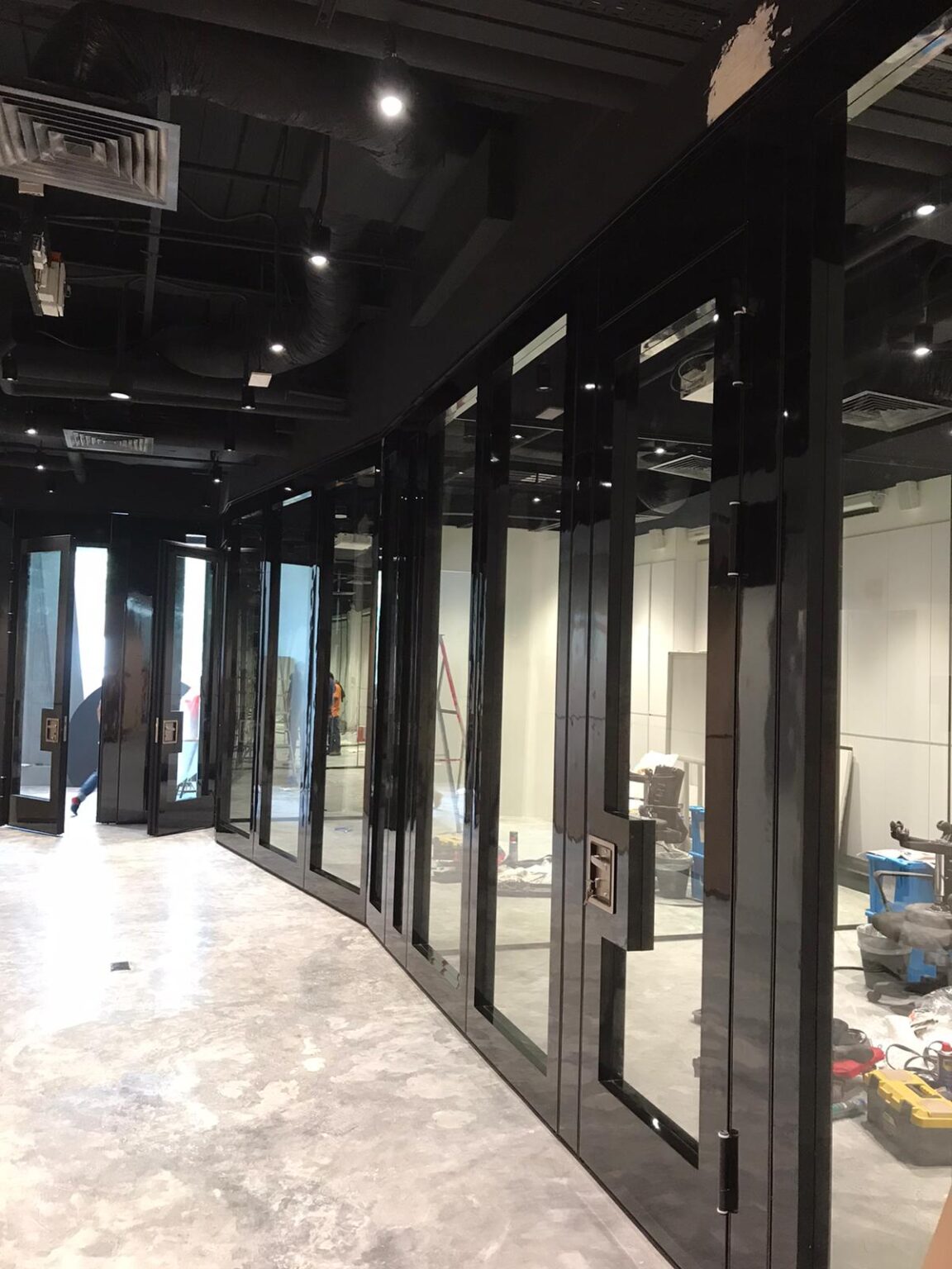 GLAZED OPERABLE WALL – Operable Wall Singapore, Movable Wall Partition ...
