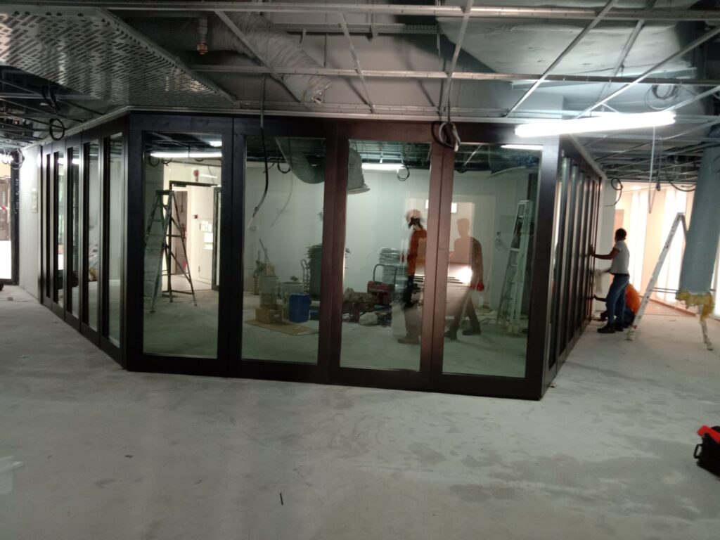 GLAZED OPERABLE WALL – Operable Wall Singapore, Movable Wall Partition ...